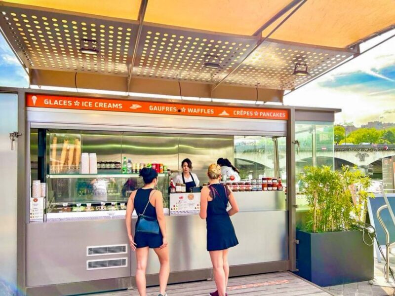 Paris: Illuminated Evening River Cruise & Waffle Tasting - Key Points