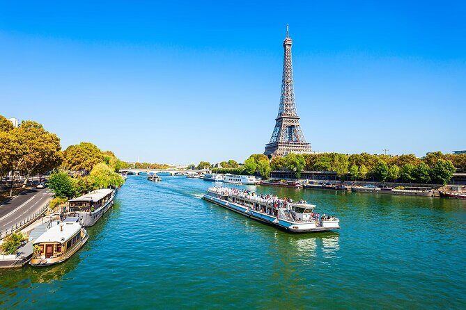 Paris - One Hour Seine River Cruise with Recorded Commentary - Key Points