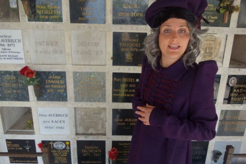 Paris: Père Lachaise Cemetery Guided by the Great Sibylle - Key Points