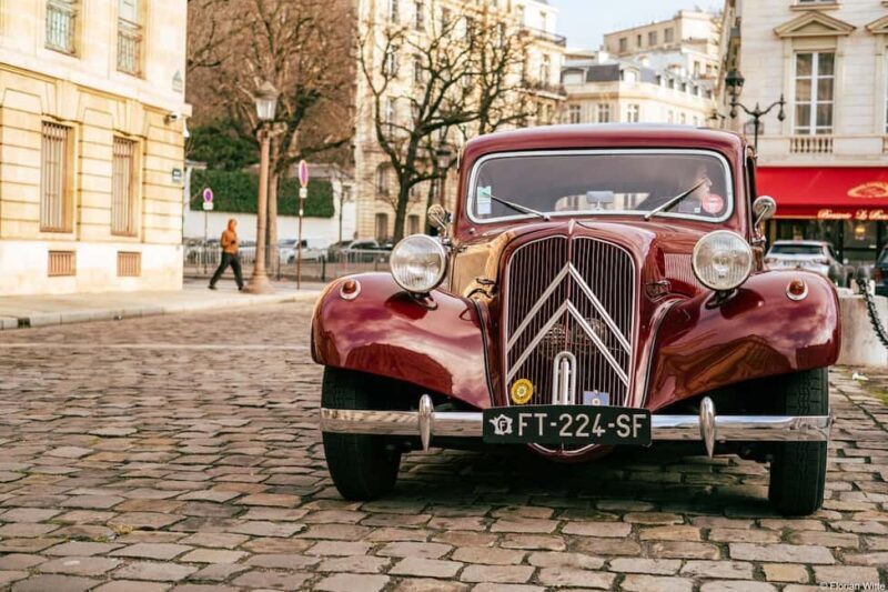 Paris: Private Guided City Tour in a Traction Avant or DS 21 - Key Points  