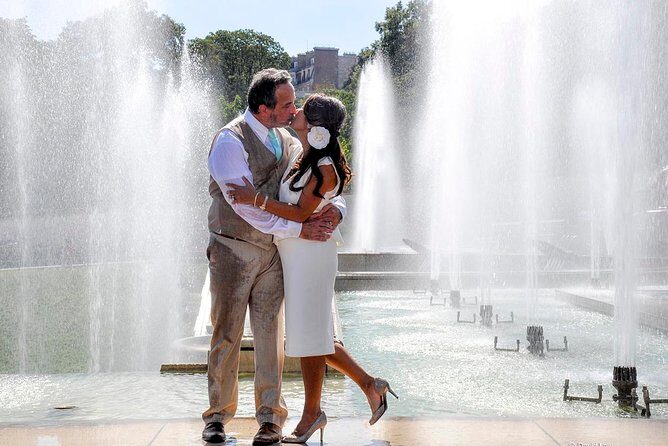 Paris Renew Your Wedding Vows Experience with Professional Photographer - The Walk and Photoshoot