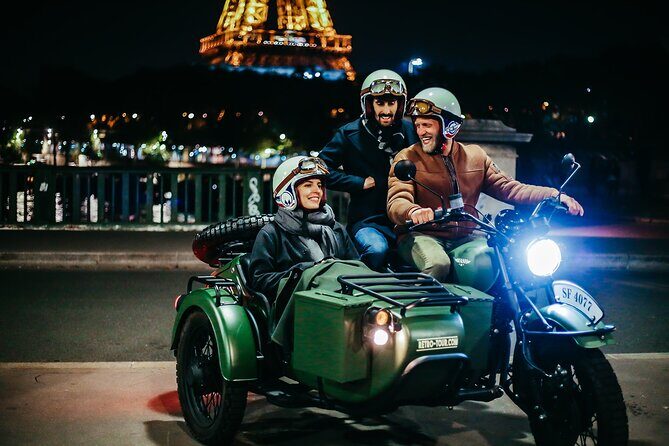 Paris Romantic & Private Tour By Night on a Sidecar Ural - A Closer Look at the Experience
