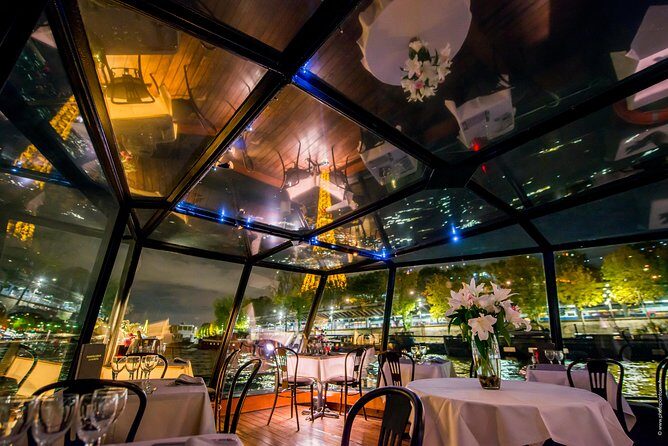 Paris Seine River Dinner Cruise with Champagne and Window Seating - The Itinerary: What You’ll See