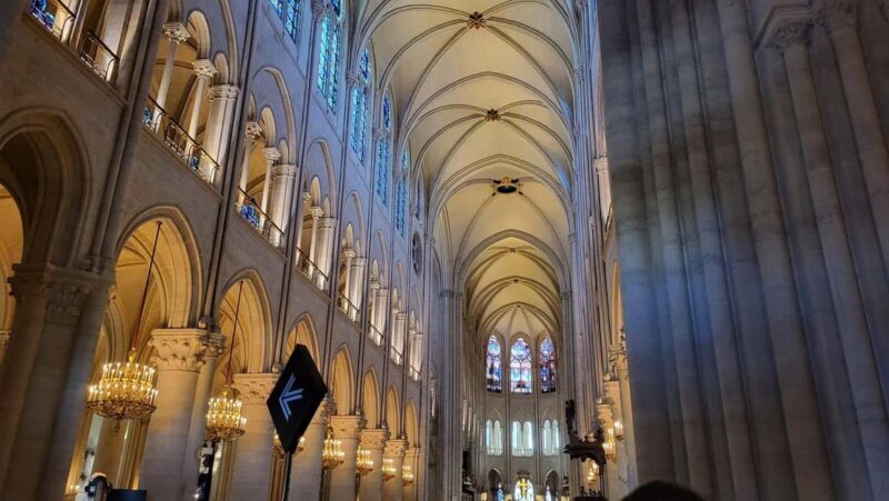 Paris: Small Group Interior Tour of Notre Dame ( Max 5 ) - Key Points