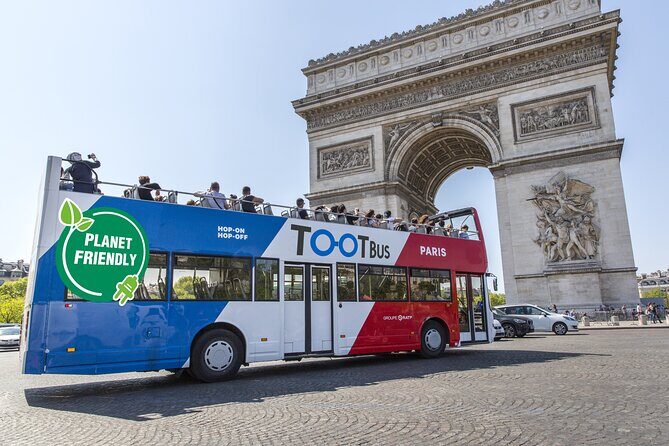 Paris Tootbus Must See Hop-on Hop-off Bus Tour with Seine River Cruise - Transportation & Convenience