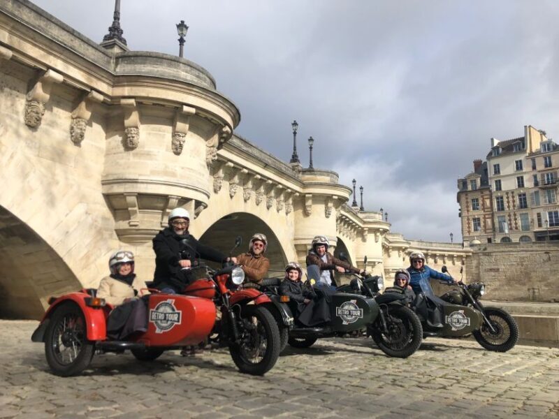 Paris Vintage Sidecar Premium & Private Half-Day Tour - Practical Details: Pricing, Duration, and Comfort