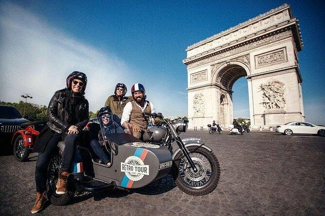 Paris Vintage Sidecar Tour Emily in Paris highlights - Exploring the Itinerary in Detail