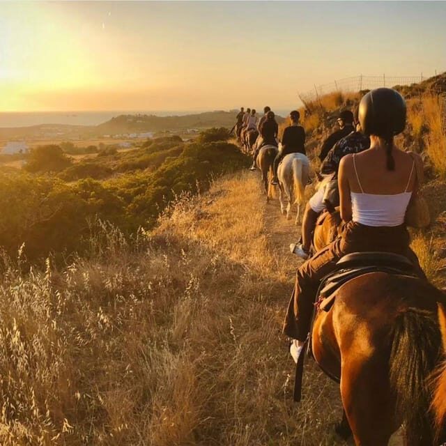 Paros: Horseback Riding Tour at Sunset - Key Points