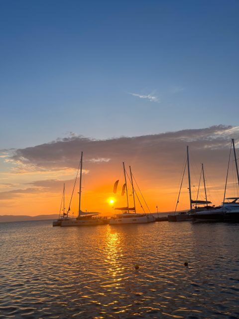 Paros: Sunset Boat Tour to Antiparos with Wine - The Sum Up