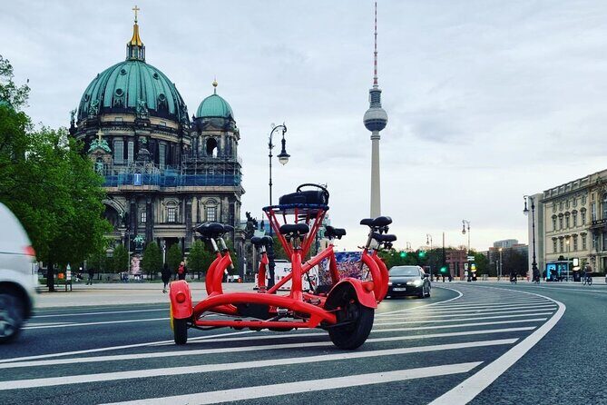 Party and Beer Bike Private Sightseeing Tour Berlin with Pick-up - Frequently Asked Questions