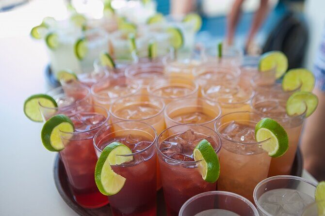 Party and Drinks at the Party Cruise! Round Transportation From Los Cabos - FAQ