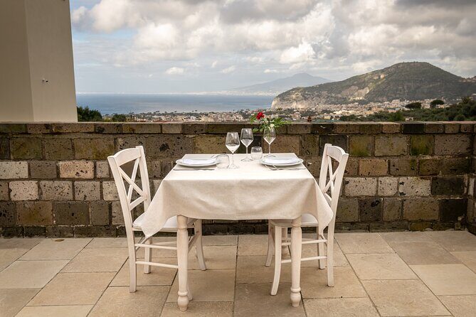 Pasta and Tiramisù class with a panoramic view of Sorrento - Key Points