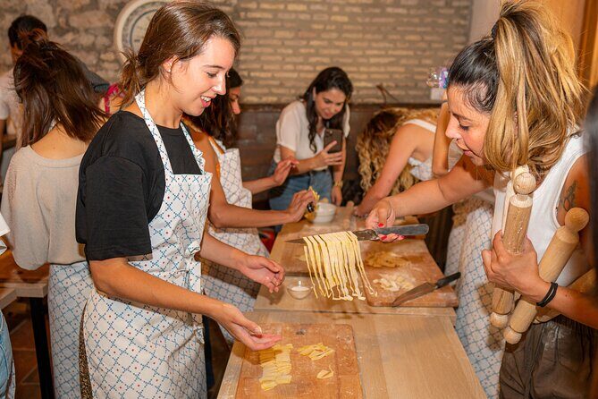 Pasta and Tiramisu Cooking Class Near the Colosseum - Key Points