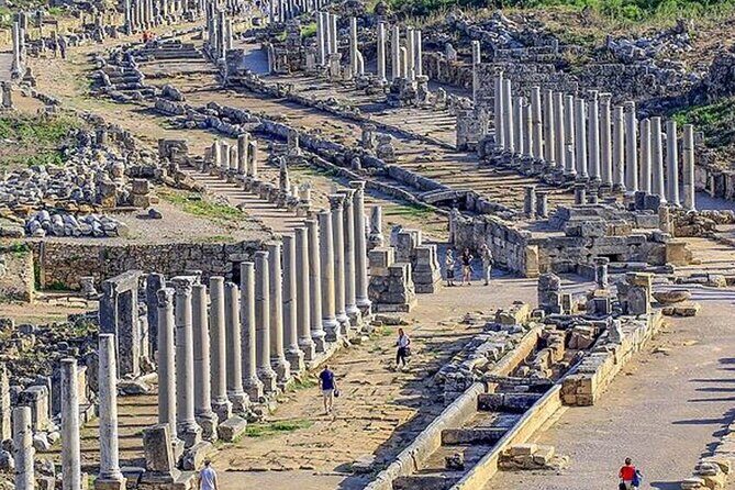 Perge, Aspendos, Side & Waterfall Full-Day Tour from Antalya - Marveling at Aspendos Theatre