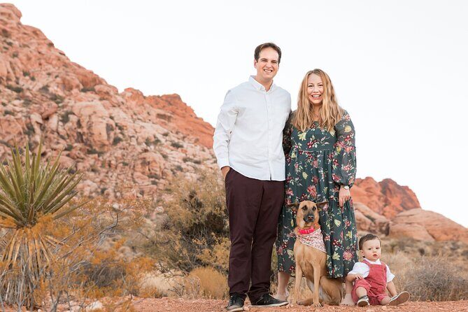 Photo Shoot at Red Rock Canyon in Calico Basin - Key Points