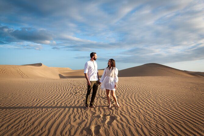 Photoshoot at Dunas Maspalomas in Desert Beach Ocean View - The Sum Up