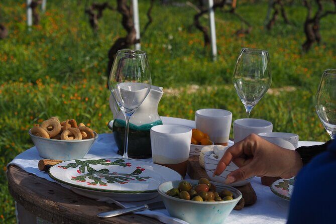 Picnic aperitif in the vineyard of an ancient trullo in Martina Franca - The True Value of This Experience