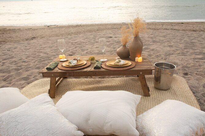 Picnic or Romantic Dinner on the Beach - Key Points