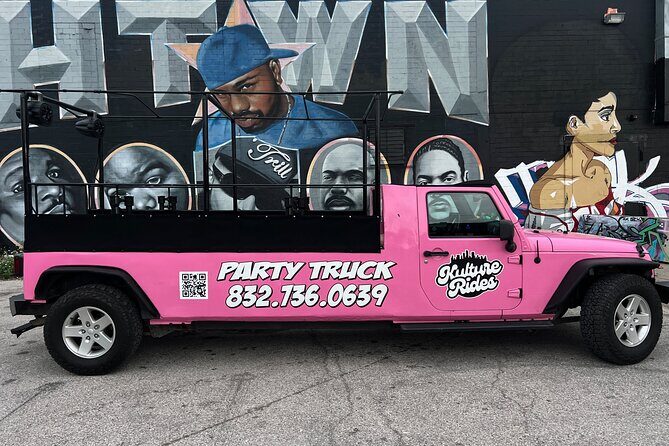 Pink Party Jeep Tour in 3rd Ward HTX - The Itinerary in Detail