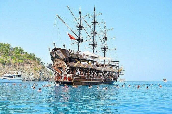 Pirate Party Boat Trip around Kemer from Antalya with Lunch - FAQ
