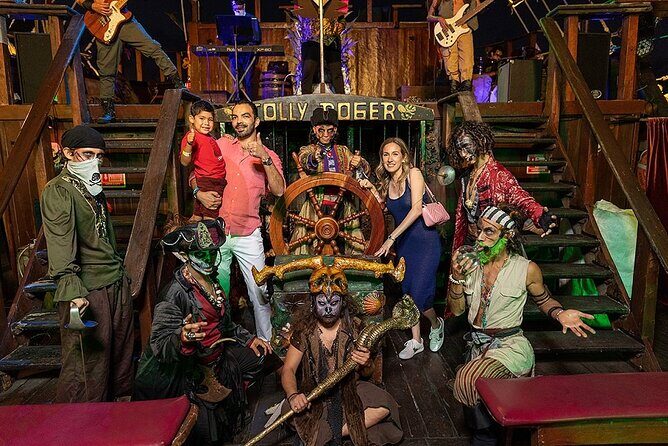 Pirate Ship Jolly Roger with Dinner and Open Bar - FAQ