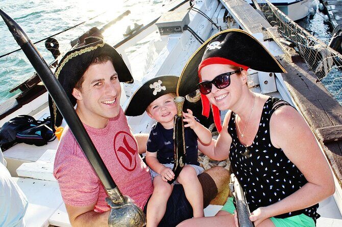 Pirates Sunset Cruise at the Cabo San Lucas Arch - The BBQ Dinner and Unlimited Drinks