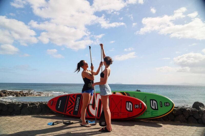 Playa Blanca: Stand up paddle class for beginners - Key Points