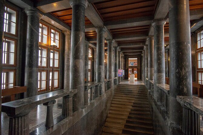 Plenik's Ljubljana -UNESCO heritage- A walk among architect Plecnik's creations - Stop 5: Monastery of the Holy Cross Summer Theater (Križanke)
