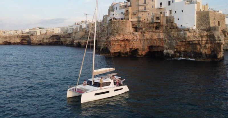 Polignano a Mare: Catamaran Tour with Aperitif & Local Food - Key Points