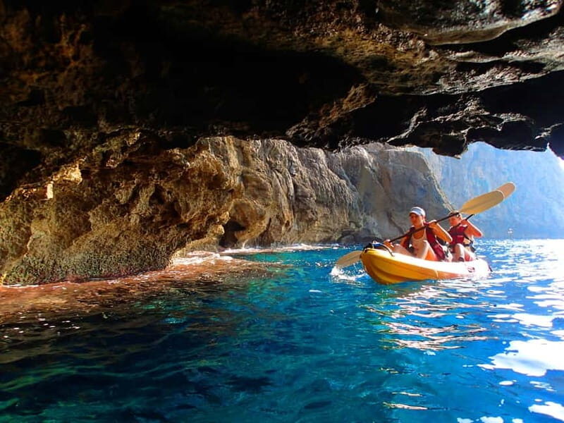 Pollença: Kayak Discovery  Snorkeling and Caves - Exploring Mallorca’s Coastline on a Kayak
