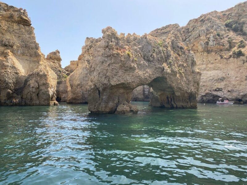 Ponta da Piedade:Express grotto tours - Key Points