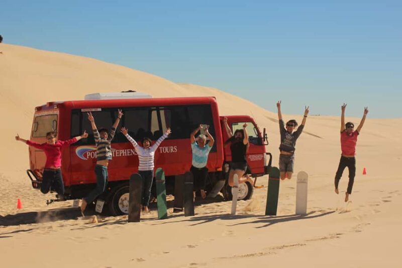 Port Stephens: Birubi Beach 4WD Tour with Sandboarding - Key Points
