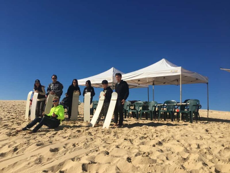 Port Stephens: Unlimited Sandboarding with 4WD Dune Transfer - FAQ