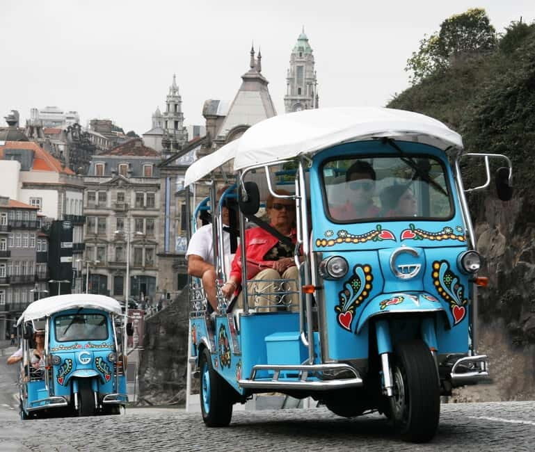 Porto: Historic Center Tuk-Tuk Tour - Key Points