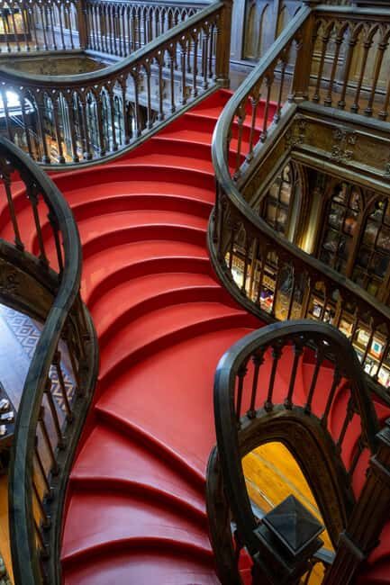 Porto: Livraria Lello Entry Ticket & Foundation Option - The Glorious Architecture and Interior Design