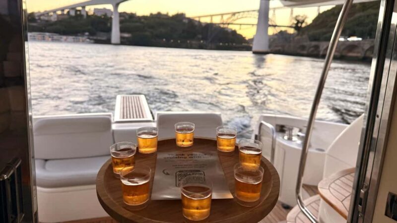 Porto: Luxury 6 Bridges Yacht Cruise with Wine & Snacks - The Sum Up