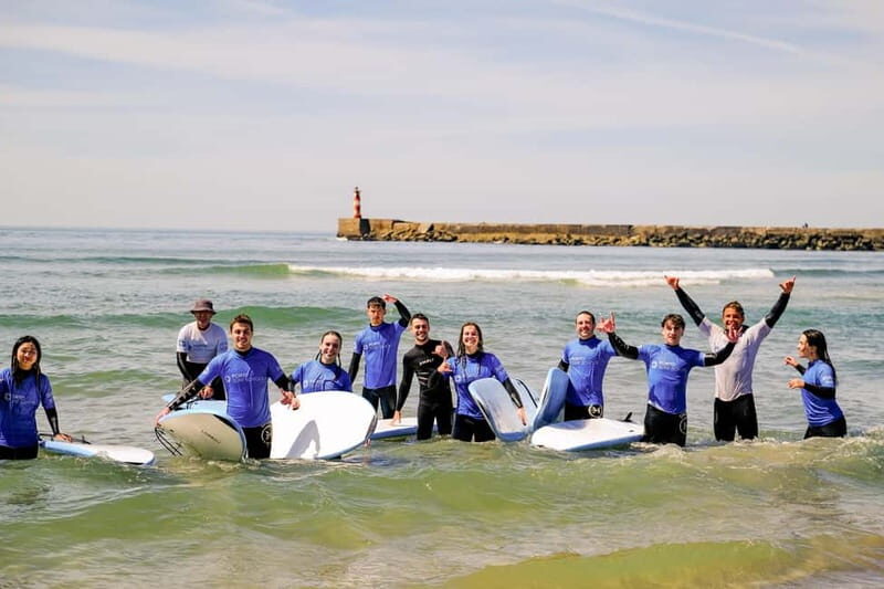 Porto: Surf Lessons with transfer at Porto Surf School - Key Points