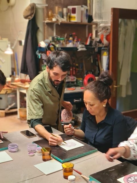 Porto: Tile Painting Workshop with Tea and Port Wine - Porto: Tile Painting Workshop with Tea and Port Wine