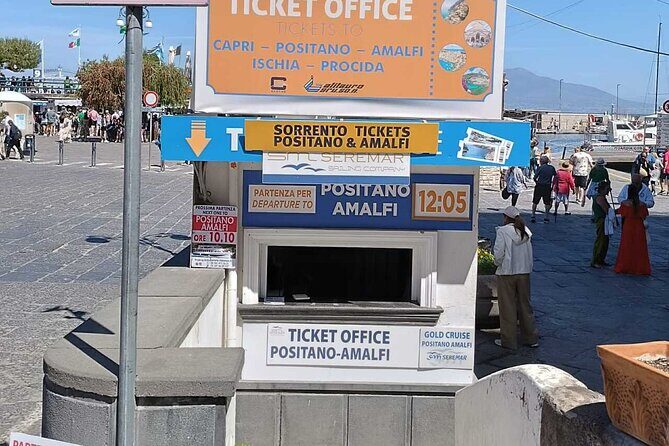 Positano & Amalfi Day Cruise From Sorrento, Seiano or C.Stabia - Transportation & Logistics