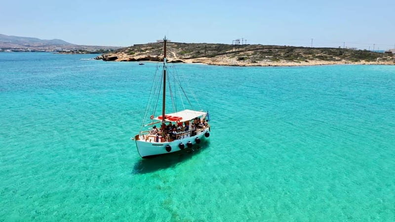 Pounta: Paros & Antiparos Cruise, Swimming & Seafood Lunch - Key Points