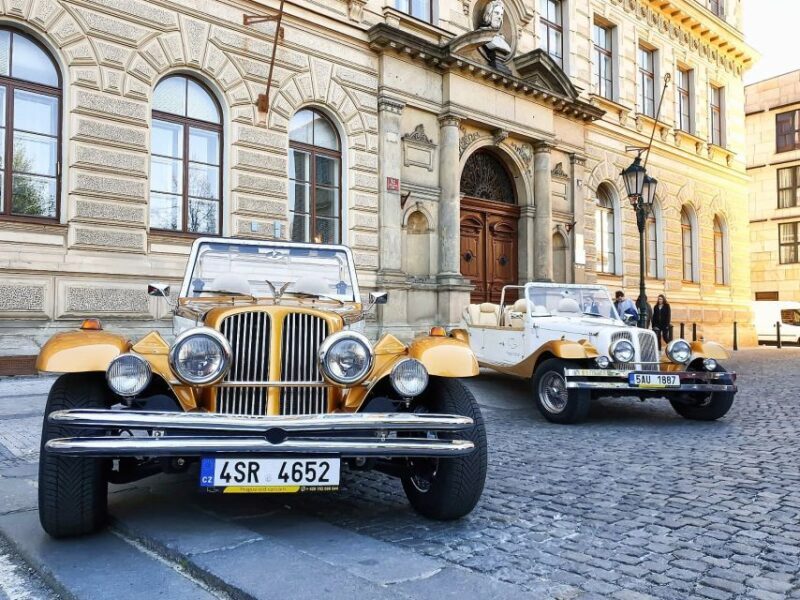 Prague: 1.5Hour Vintage Car Tour - The Experience: Comfort, Style, and Extras