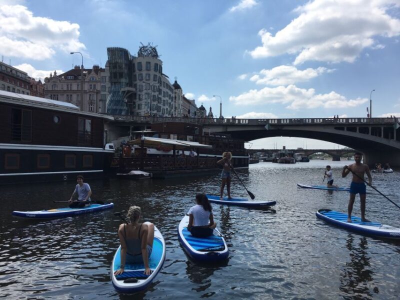 Prague: 2-Hour Paddle Boarding in the City Centre - Experience Overview: Prague’s 2-Hour Paddle Boarding Adventure