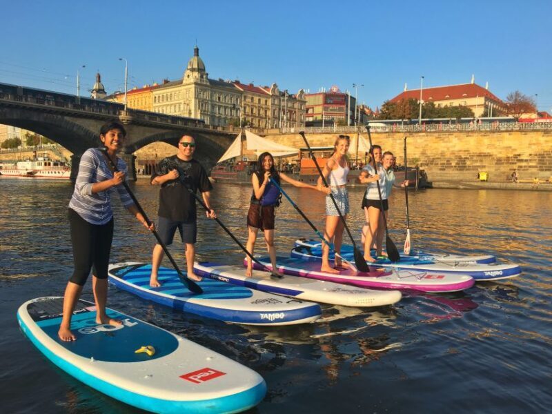 Prague: 2-Hour Paddle Boarding in the City Centre - The Water Experience and Sights