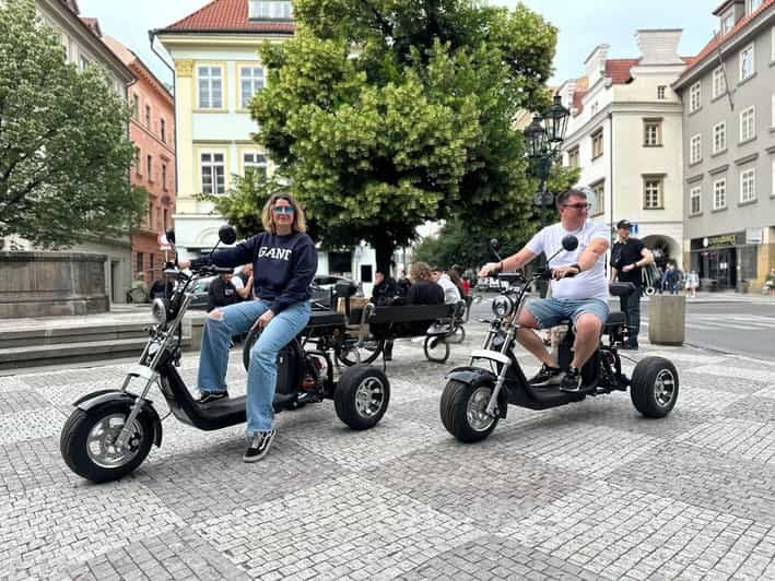 Prague: 2 hours FUN TRIKE tour in Prague with guide - The Guided Element: Stories and Insights
