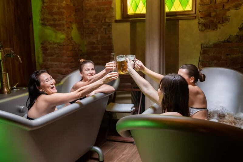 Prague: Beer and Wine Spa Bath with Salt Cave Experience - What We Love About This Experience