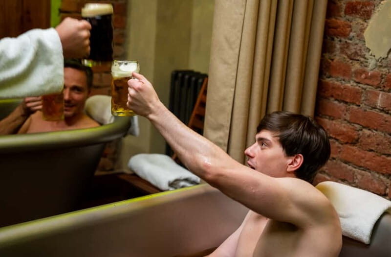 Prague: Beer and Wine Spa Bath with Salt Cave Experience - FAQs