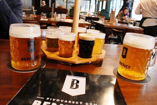 Prague Beer Tasting - 8 types of Czech beer included - Additional Practical Details