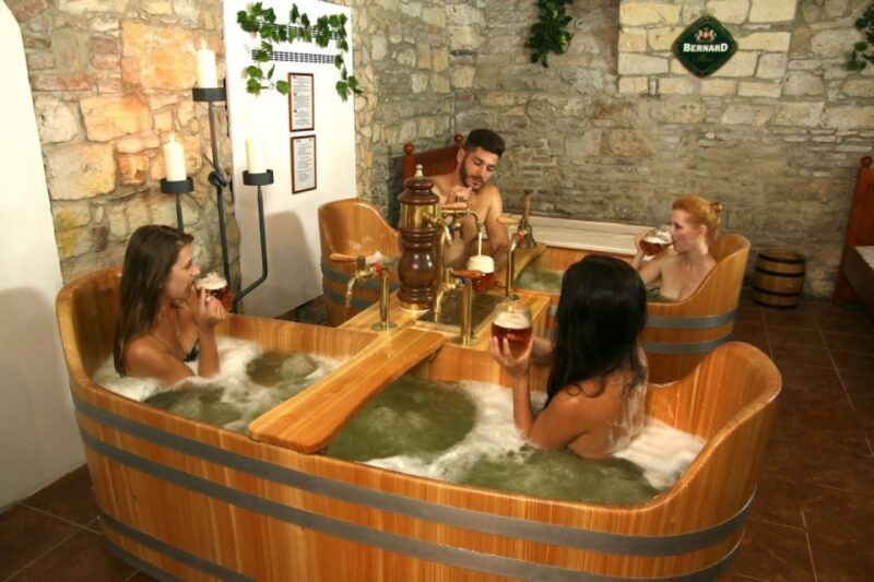 Prague: Bernard Beer Spa with Beer and Massage Option - What to Expect at the Beer Spa