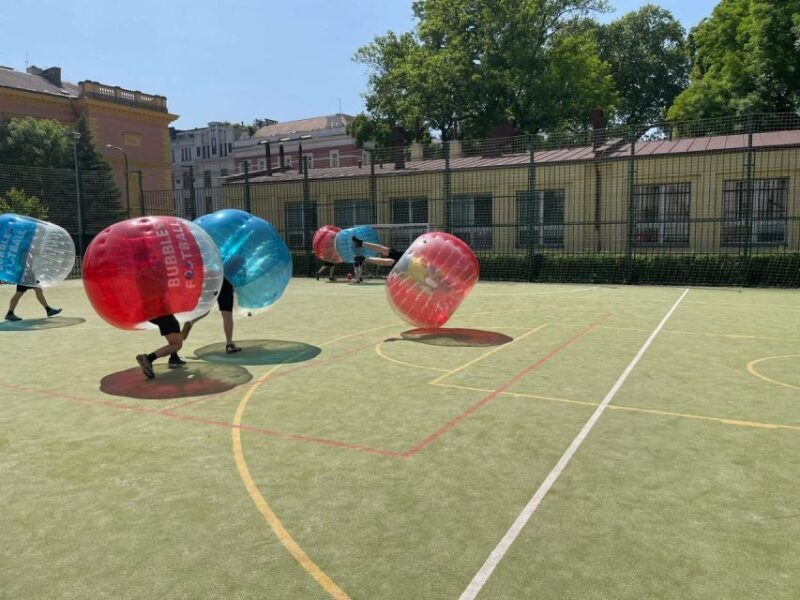 Prague: Bubbles football in city centre of Prague - Practical Details: What You Need to Know