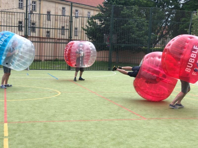 Prague: Bubbles football in city centre of Prague - FAQ